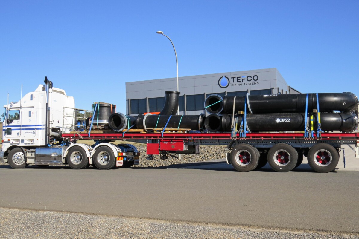 Custom Fabricated Spools for Pump Station - Tefco