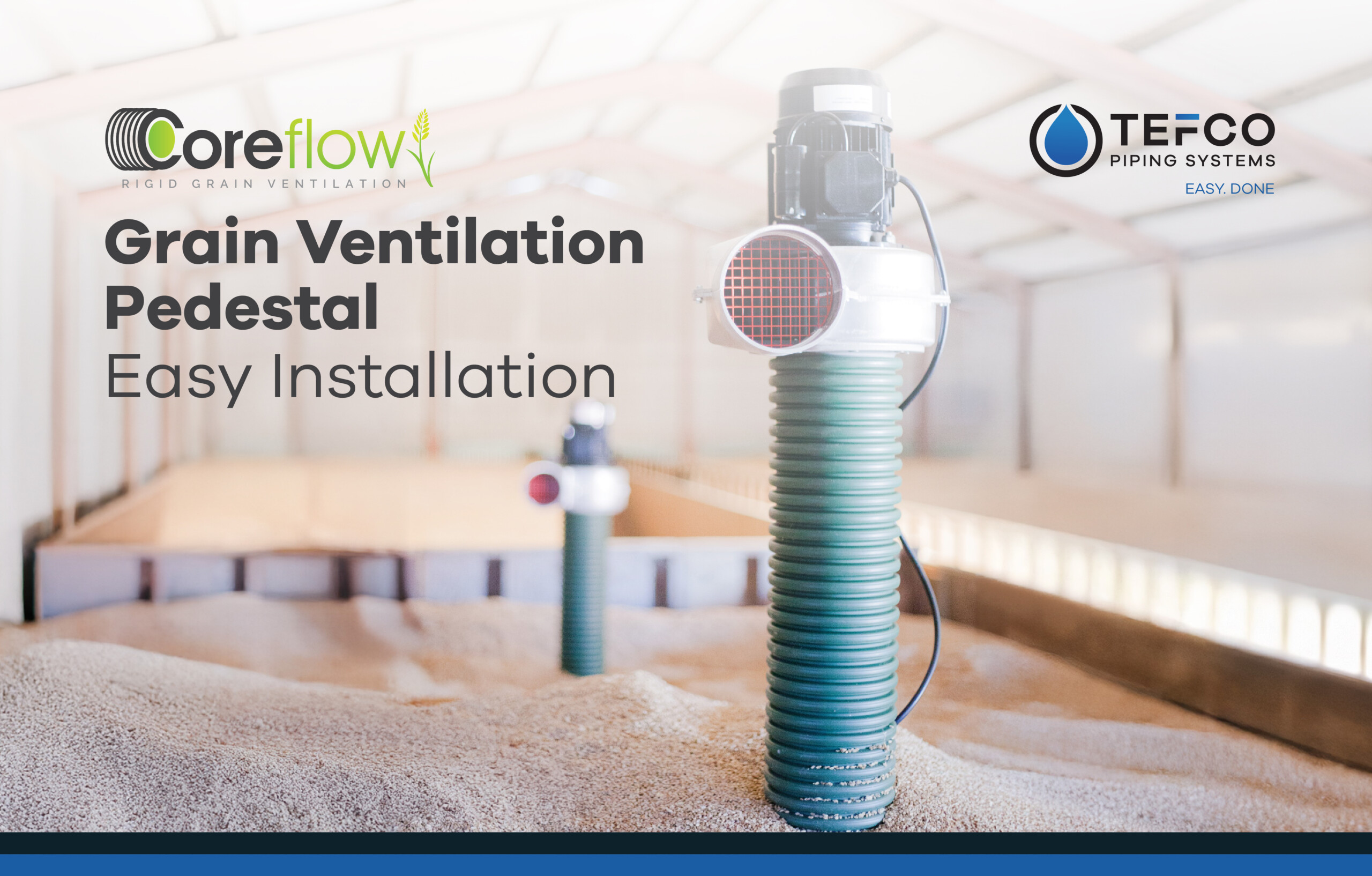 Coreflow Grain Ventilation Pedestals - Tefco